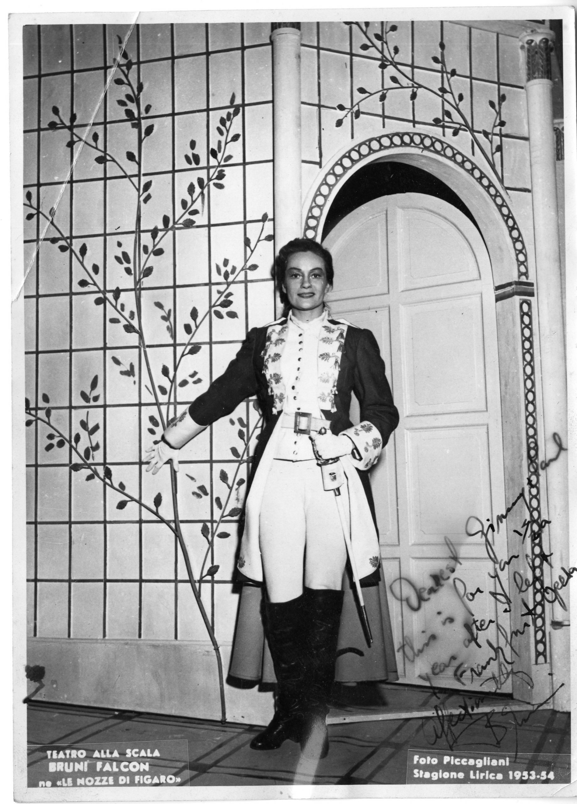 Bruni Falcon and the difficult path of an opera singer – The Fontaine ...